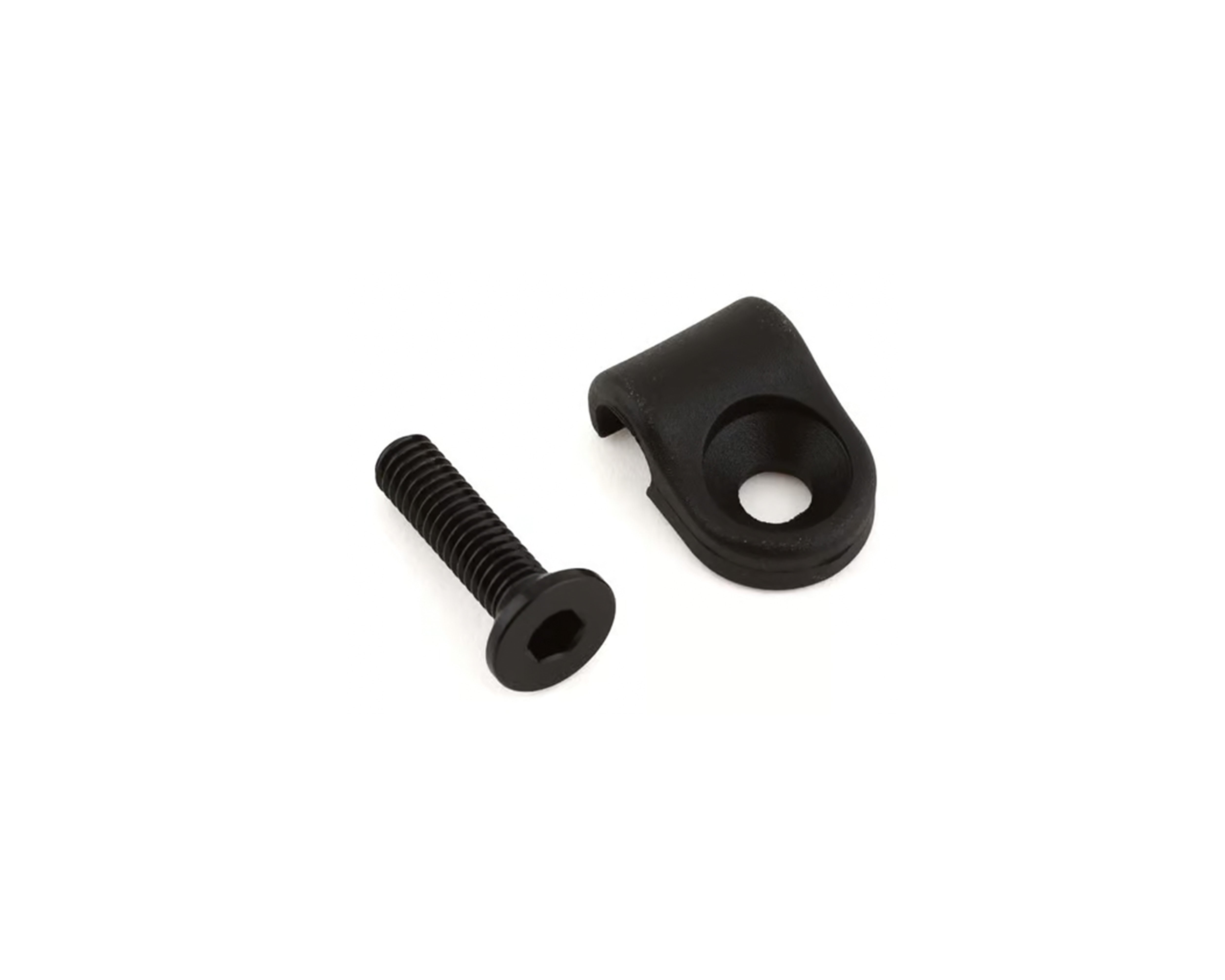 CBG CABLE CLIP, 5MM PLASTIC CABLE GUIDE - SINGLE BOLT, W/ BOLT (CB6-14 ...