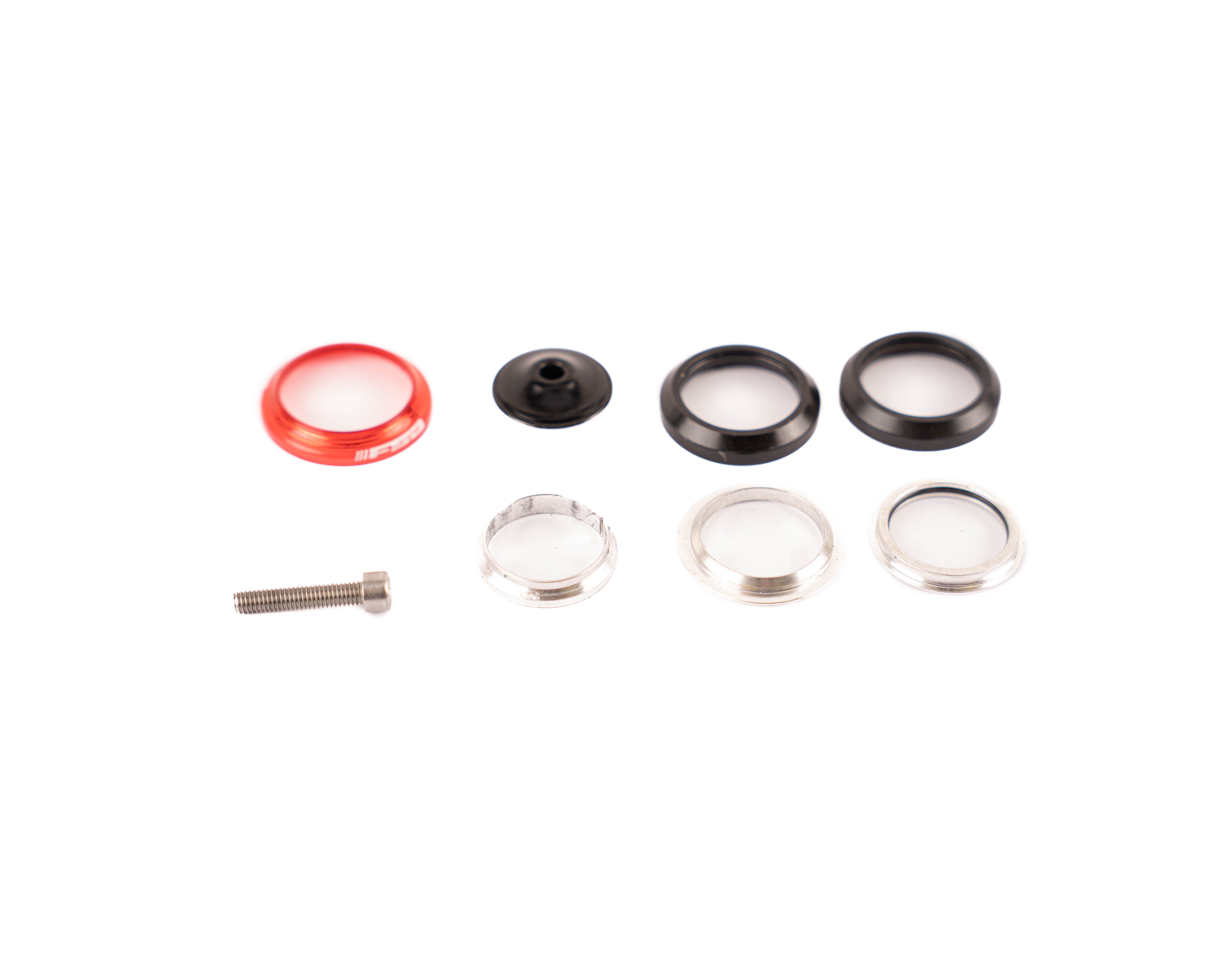FSA Impact Headset Trans Red – Incycle Bicycles